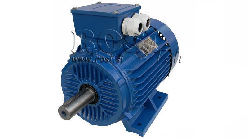 18,5kW-ELEKTRO MOTOR Y3 160L-2_2930 okr 3Faz nogice-B3 ROSI TEH